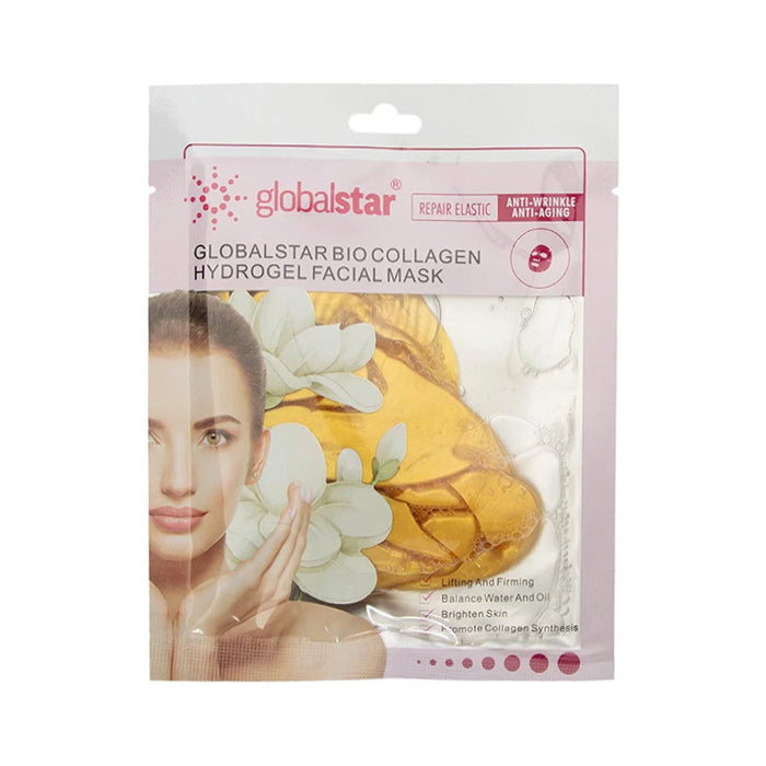 Global Star Bio Collagen Hydrogel Facial Mask, Multiple Colors - 60 gr – Sidalih.com || صيدلية.كوم