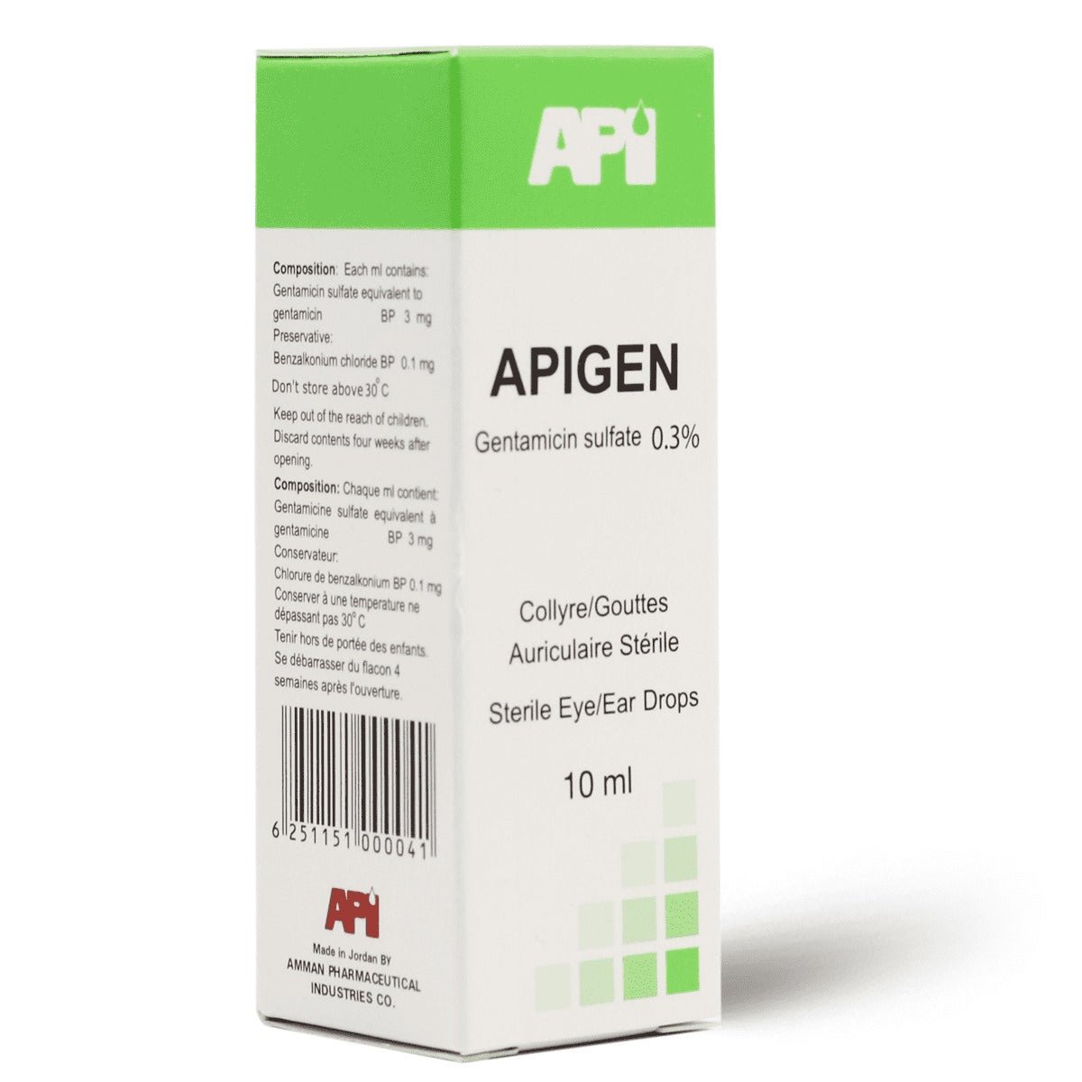 Apigen eye and ear drops 10 ml – Sidalih.com || صيدلية.كوم