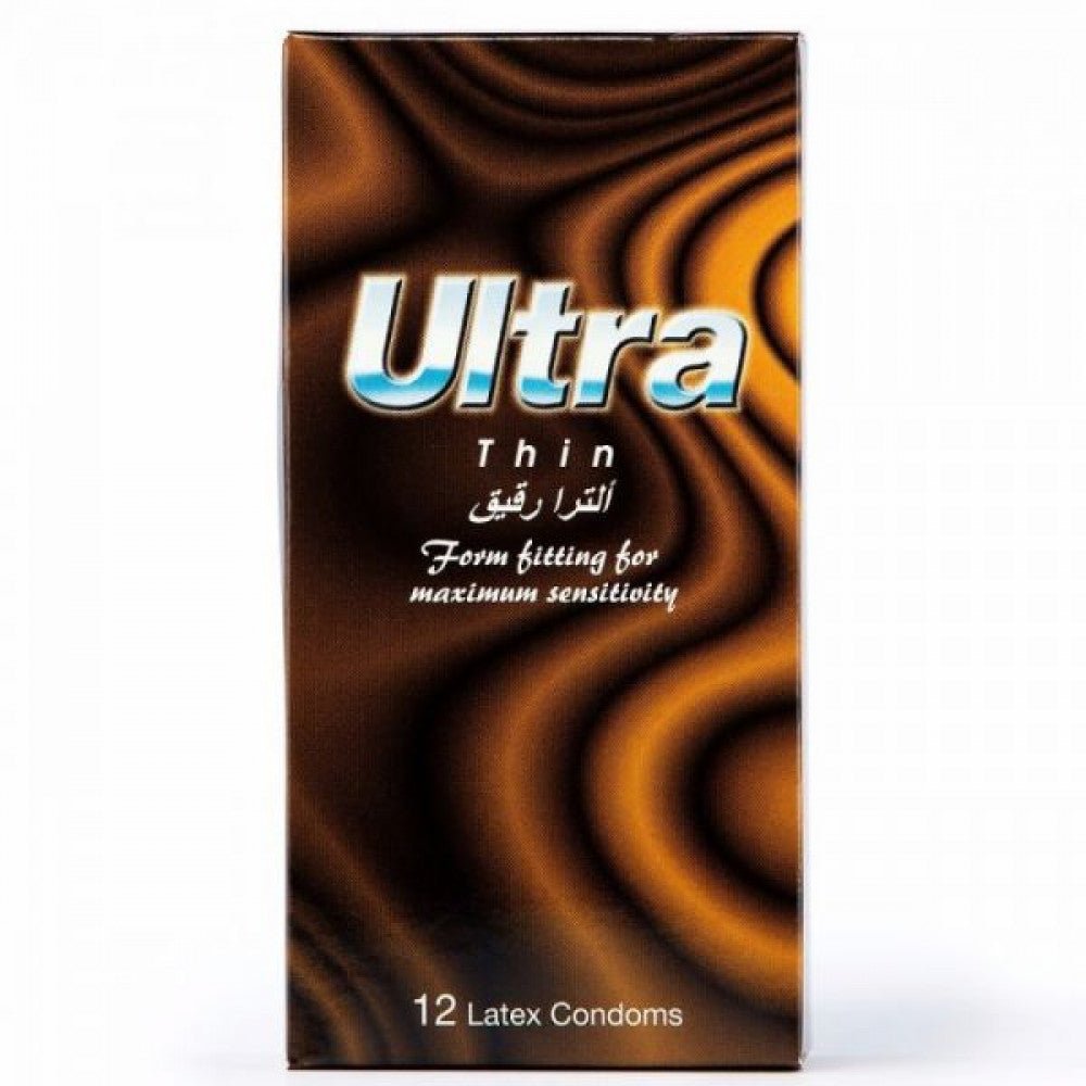 الترا واقي ذكري رقيق مضلع بنتوءات خارجية 12 حبة – Sidalih.com || صيدلية.كوم