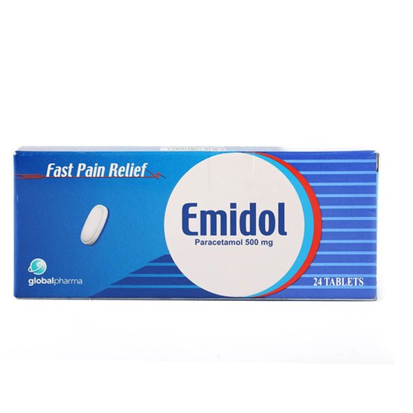 Imidol 500 mg Paracetamol Analgesic and Antipyretic - 24 Tablets – Sidalih.com || صيدلية.كوم