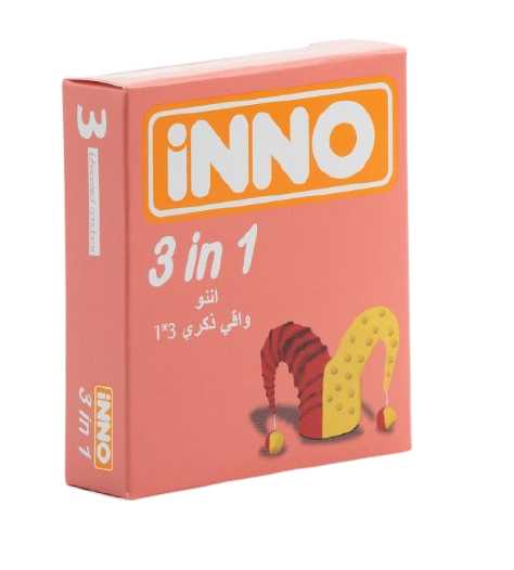 اننو واقي ذكري3 في 1 - 3 قطع – Sidalih.com || صيدلية.كوم