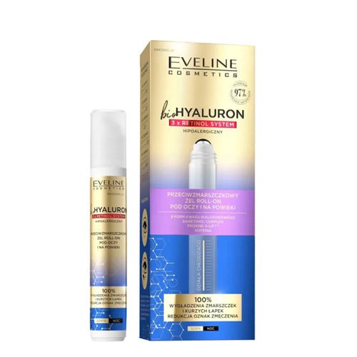 ايفلين بايو هيالورون رول العين لتجاعيد البشره بالهيالورونيك 15مل – Sidalih.com || صيدلية.كوم