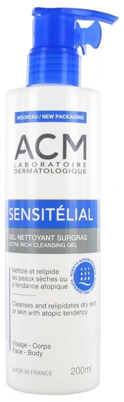 ACM Sensitively Ultra Rich Gel Cleanser 200 ml – Sidalih.com || صيدلية.كوم