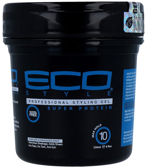 Eco Style Super Protein Hair Gel (Black) 236 ml – Sidalih.com || صيدلية.كوم