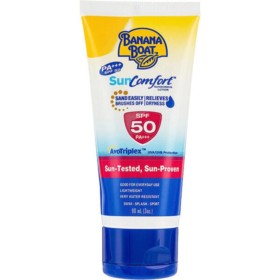 Banana Boat Sunscreen Lotion Sun Comfort SPF 50 - 90 Ml – Sidalih.com || صيدلية.كوم