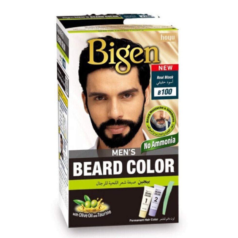 Baygon Beard Hair Dye Real Black - 40 gm B100 – Sidalih.com || صيدلية.كوم