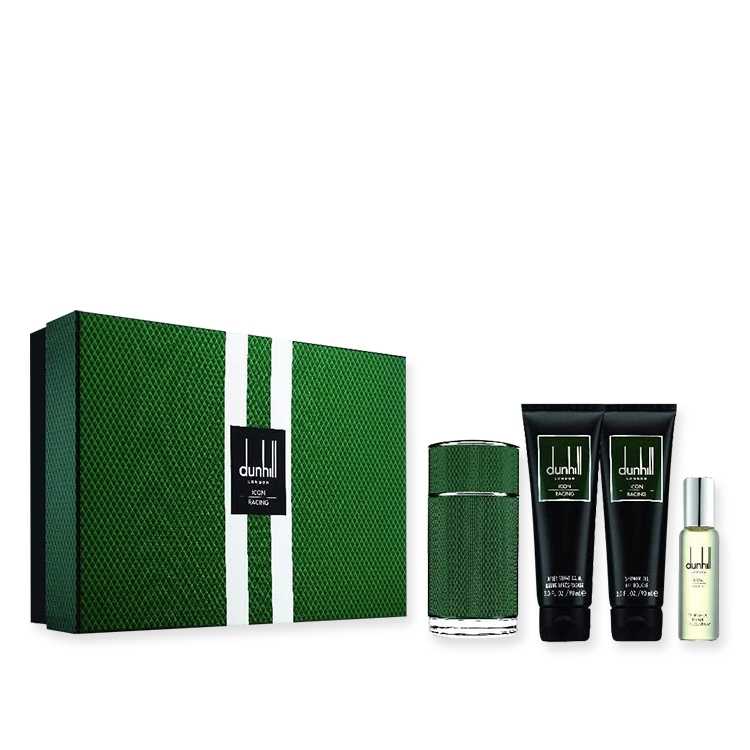 دنهل مجموعة هدايا إيكون راسينغ - أو دو برفيوم 100 مل + 30 مل + بلسم ما – Sidalih.com || صيدلية.كوم