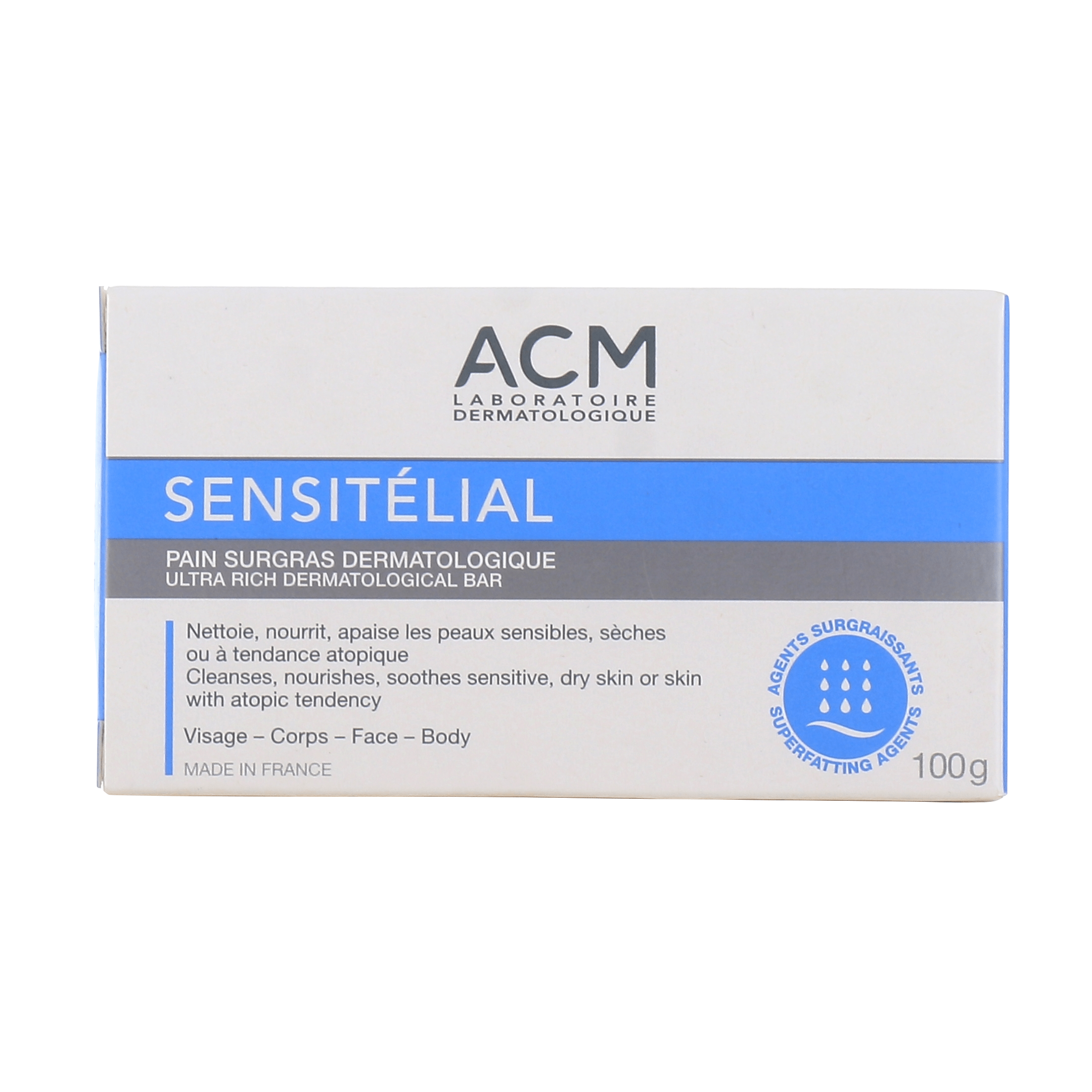 ECM Sensitive Soap Cleansing Dry and Sensitive Skin 100g – Sidalih.com || صيدلية.كوم