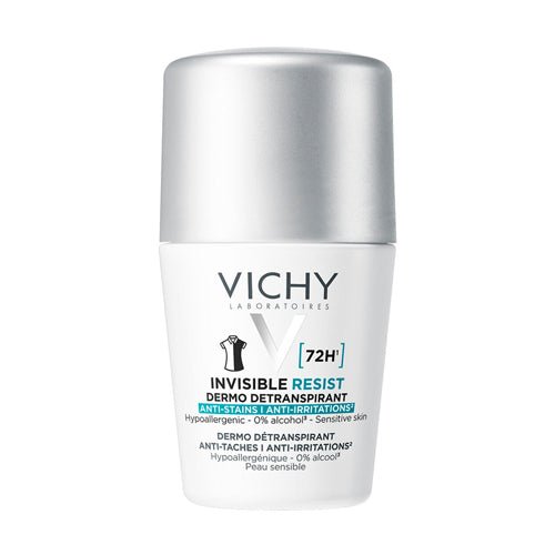 Vichy Deodorant Roll On Invisible Resist 72H For Women 50ml – Sidalih.com || صيدلية.كوم