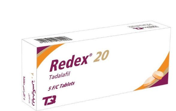 Redex 20 mg - 5 tablets to treat erectile dysfunction – Sidalih.com || صيدلية.كوم