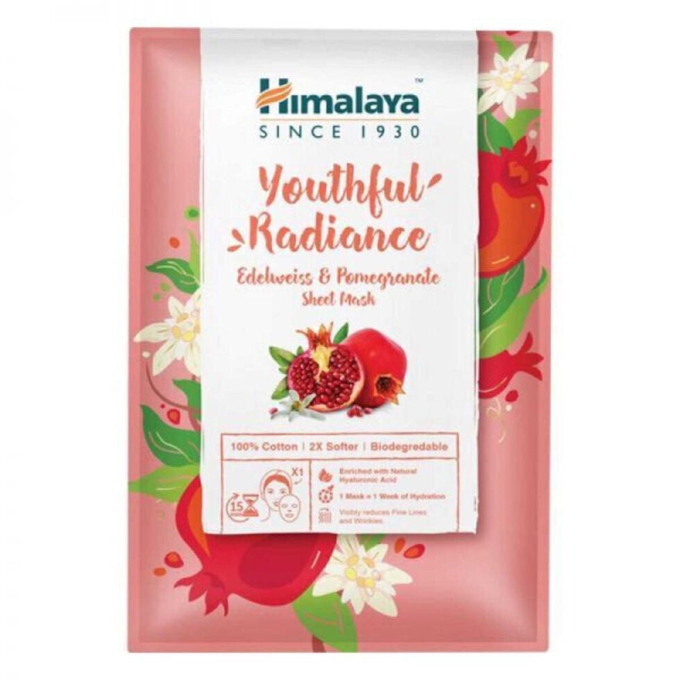 هيمالايا قناع ورقي الوجه من أزهار جبال الألب ورمان 30 مل – Sidalih.com || صيدلية.كوم