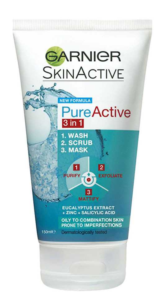 جارنييه غسول بيور اكتف 3في1 للبشرة الدهنية 50 مل – Sidalih.com || صيدلية.كوم