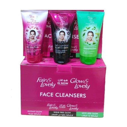 Glow & Lovely Facial Wash Set 150ml - 12 Pieces – Sidalih.com || صيدلية.كوم