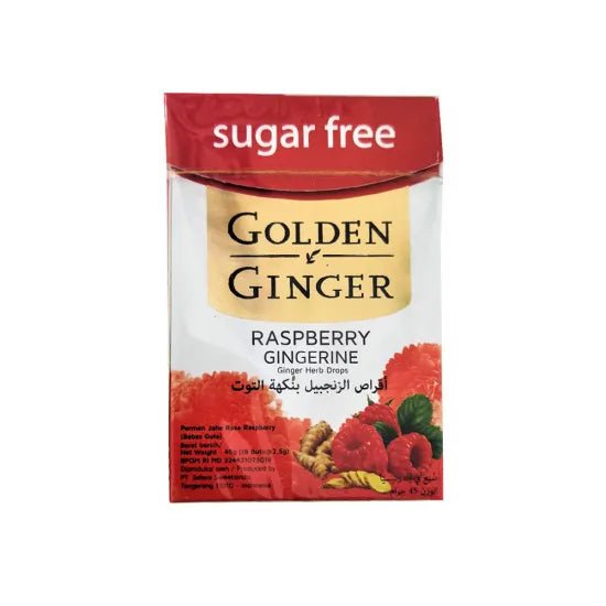 Golden Ginger Ginger Tablets with Raspberry Flavor - 45 gm – Sidalih.com || صيدلية.كوم