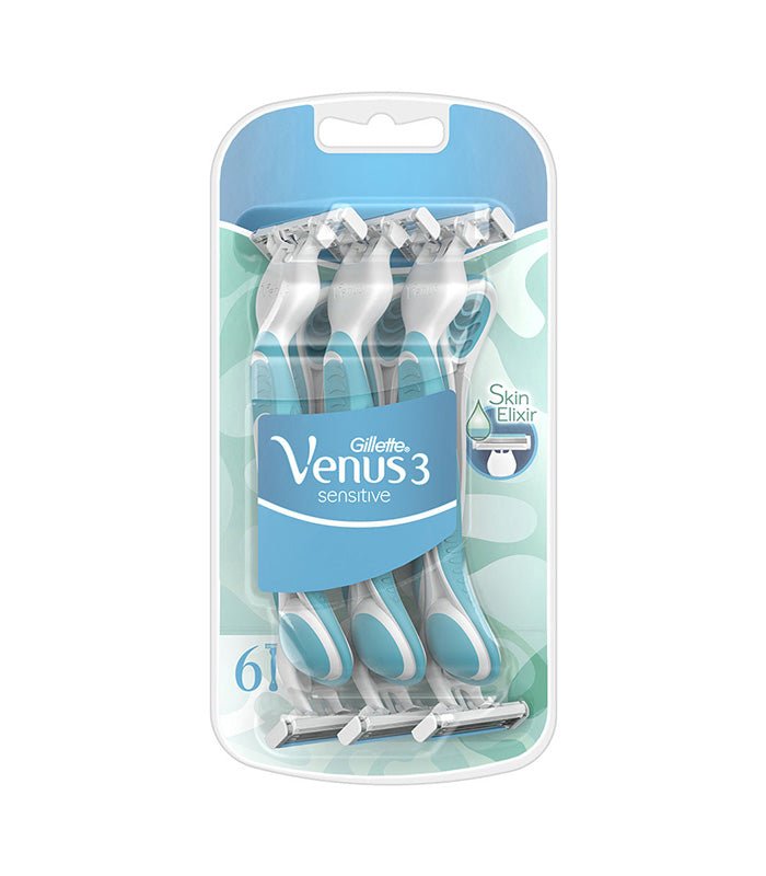 جيليت شفرات فينوس 3 للبشرة الحساسه 6 شفرات – Sidalih.com || صيدلية.كوم