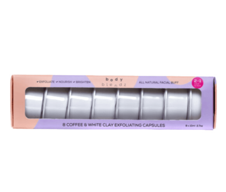 Body Blends Coffee and White Clay Capsules - 8 Capsules – Sidalih.com || صيدلية.كوم