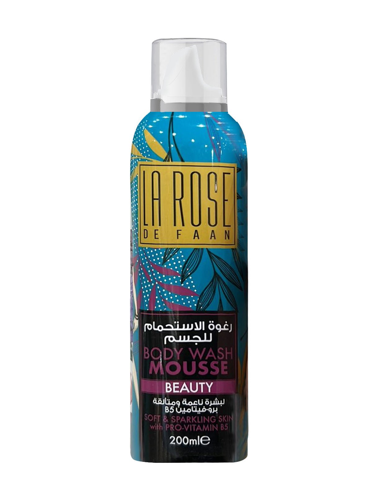 La Rose Body Shower Foam With Vitamin B5 For Smooth And Radiant Skin