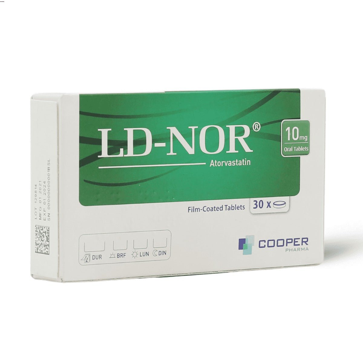 لد-نور 10 مجم 30 قرص – Sidalih.com || صيدلية.كوم