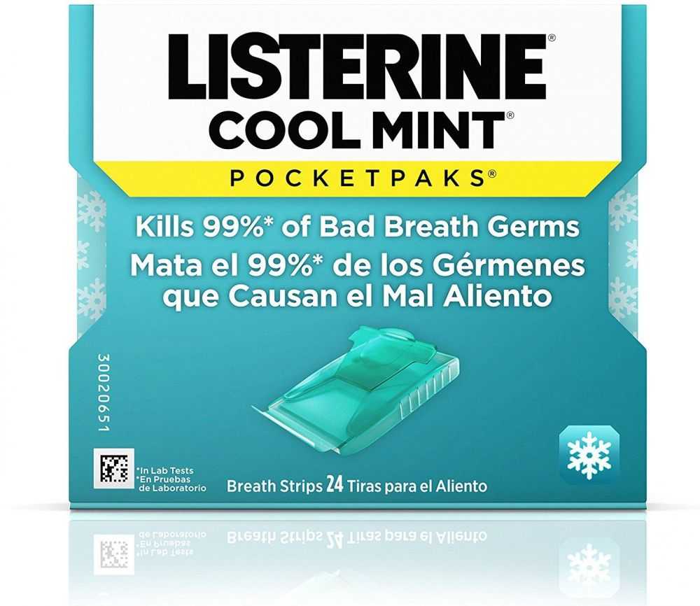 Listerine Pocketpix Mouth Freshener Strips 24 Strips – Sidalih.com || صيدلية.كوم