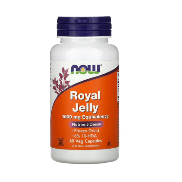 Now Foods Royal Jelly - 60 Capsules – Sidalih.com || صيدلية.كوم