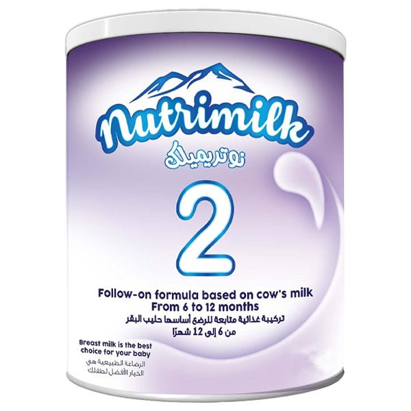 نوتريميلك حليب أطفال رقم 2 من عمر 6-12 شهر - 400 جم – Sidalih.com || صيدلية.كوم
