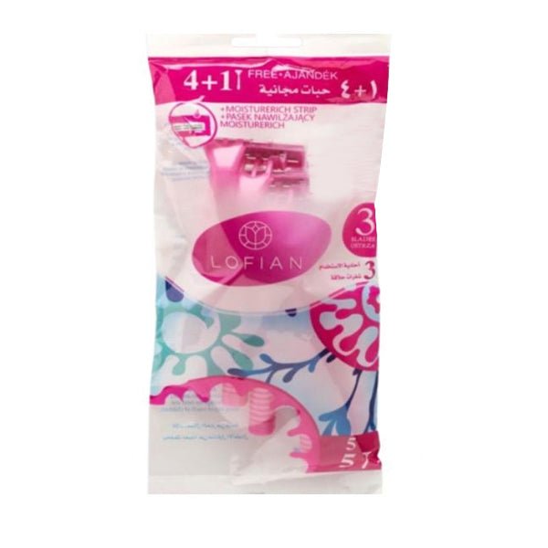 شفرات لوفيان للسيدات لإزالة شعر الجسم مكوّنة من 4+1 شفرات – Sidalih.com || صيدلية.كوم