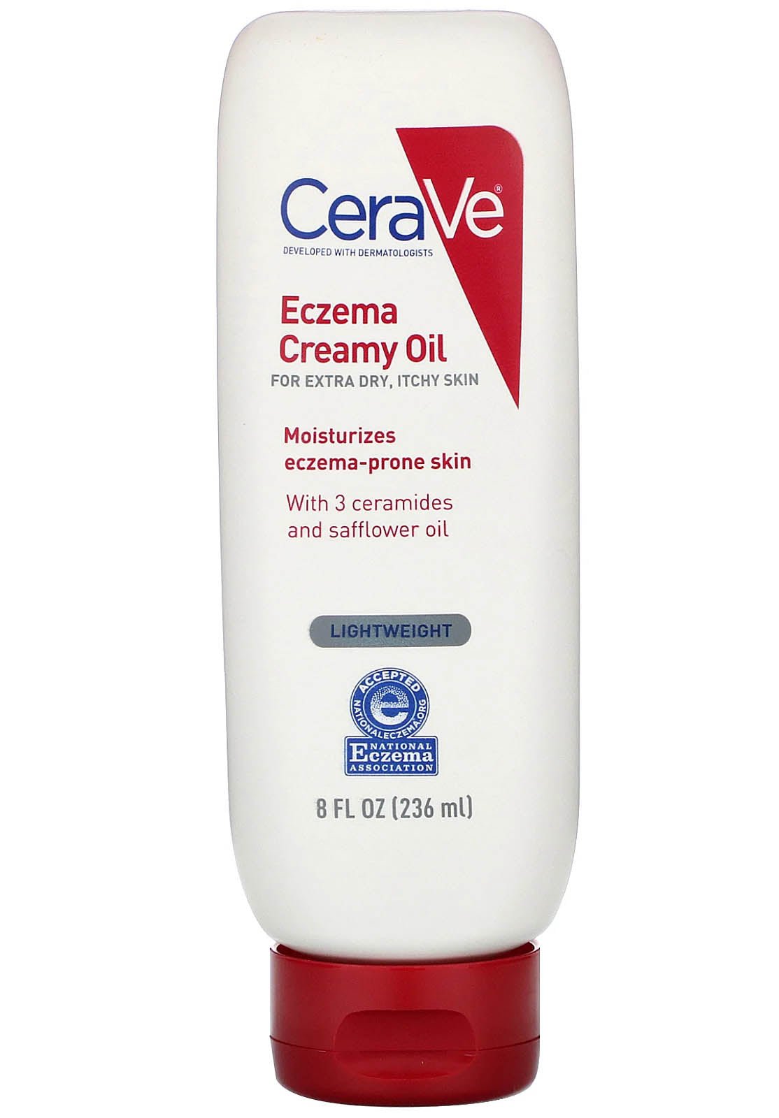 سيراف زيت كريمي للإكزيما، للبشرة شديدة الجفاف، المصابة بالحكة 236 مل – Sidalih.com || صيدلية.كوم