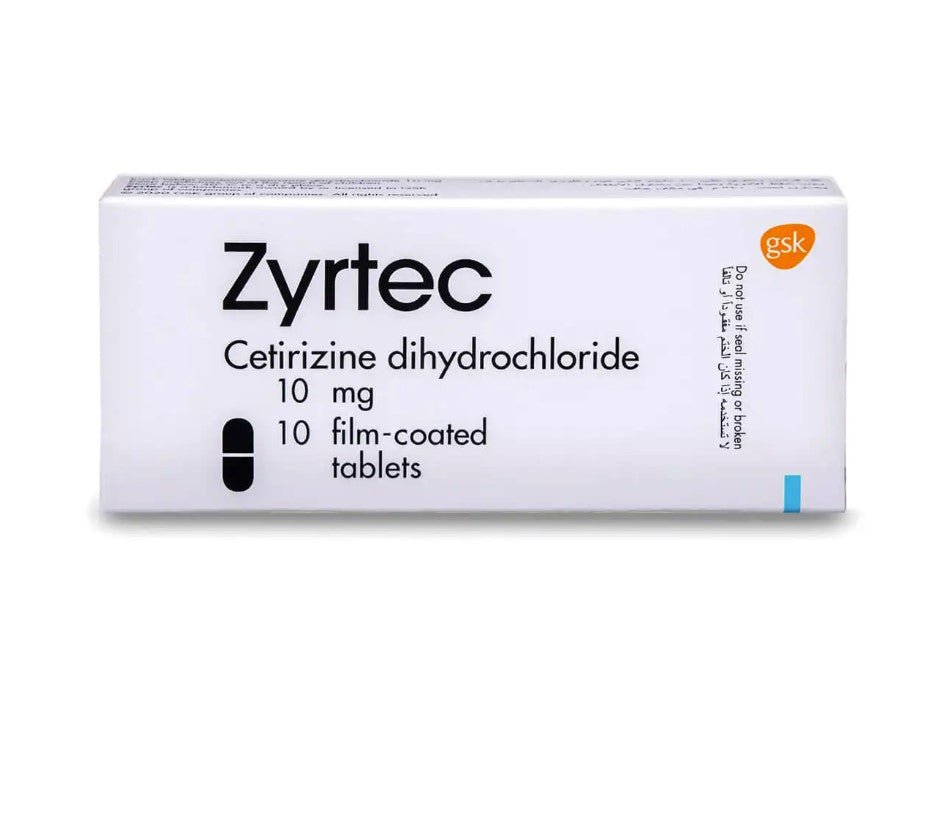 زيرتيك 10 مجم 10 اقراص – Sidalih.com || صيدلية.كوم