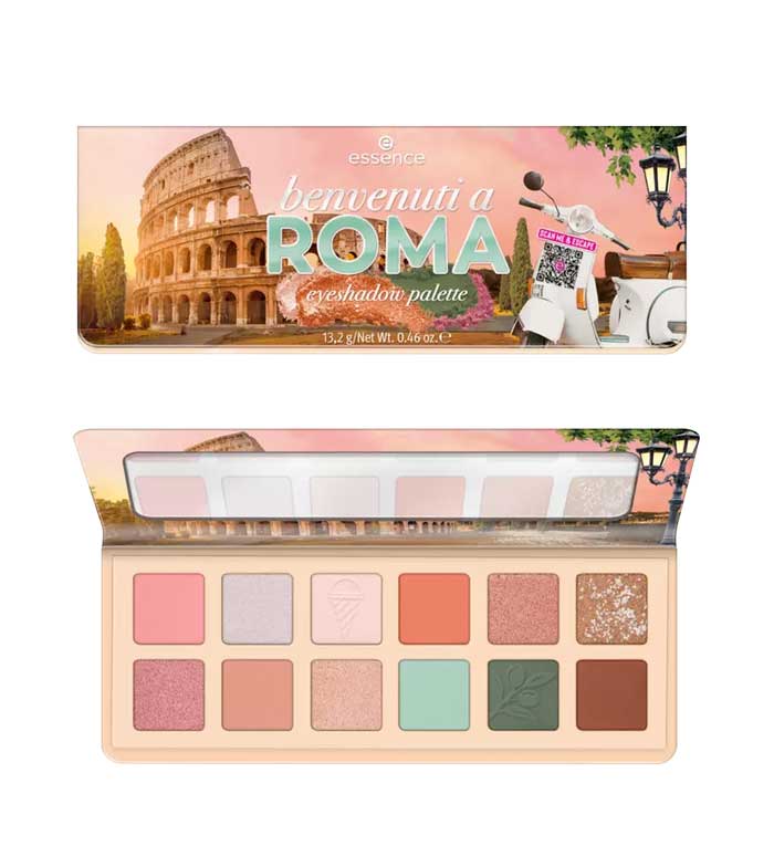 Essence Benvenuti A Roma Eyeshadow Palette - 12 Colors – Sidalih.com || صيدلية.كوم