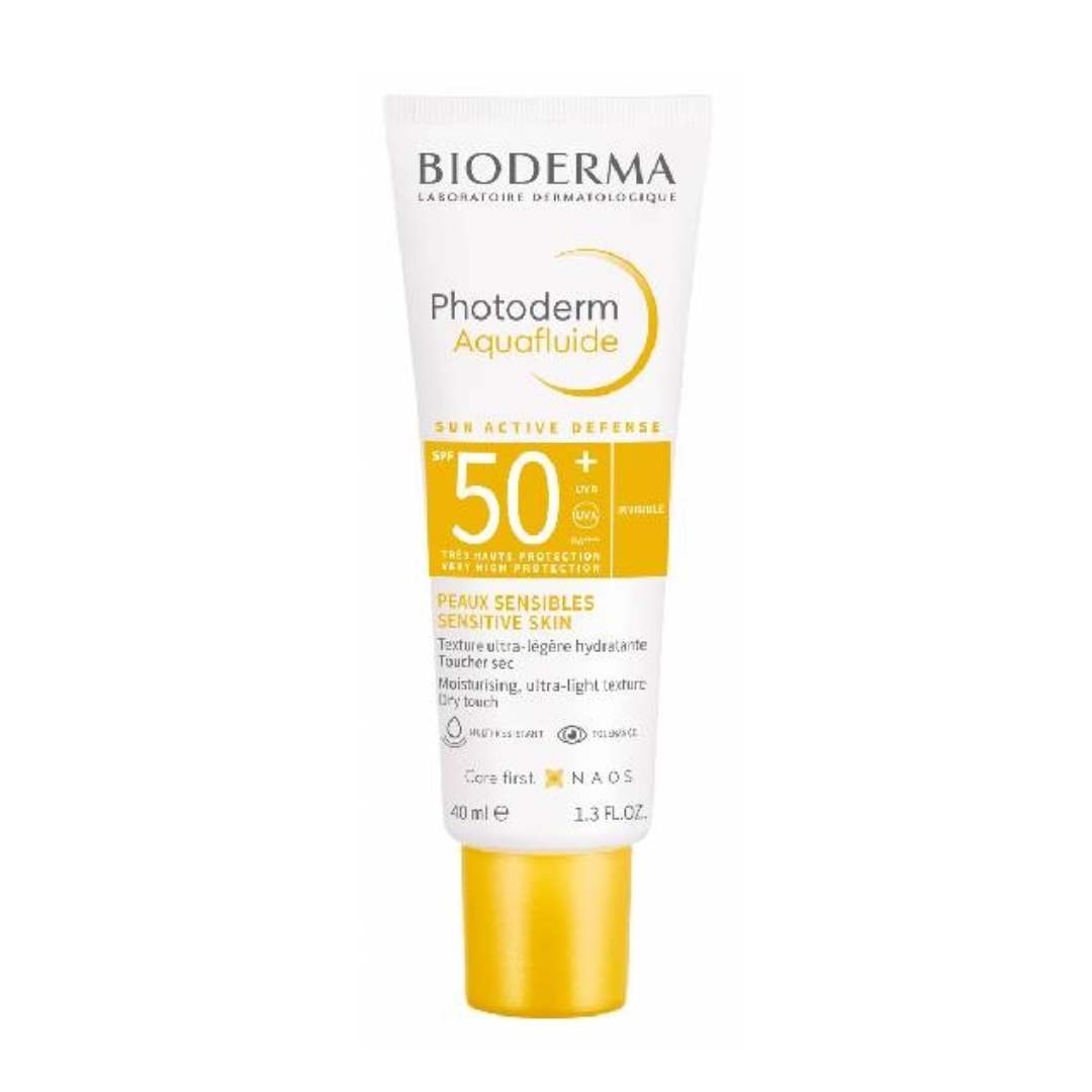 Bioderma Transparent Sunscreen Photoderm Aquafluide 50+ 40ml