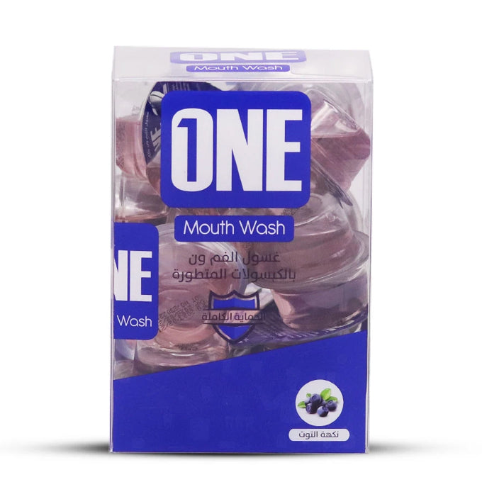 One Mouthwash Advanced Capsules Berries 20 Capsules × 15ml
