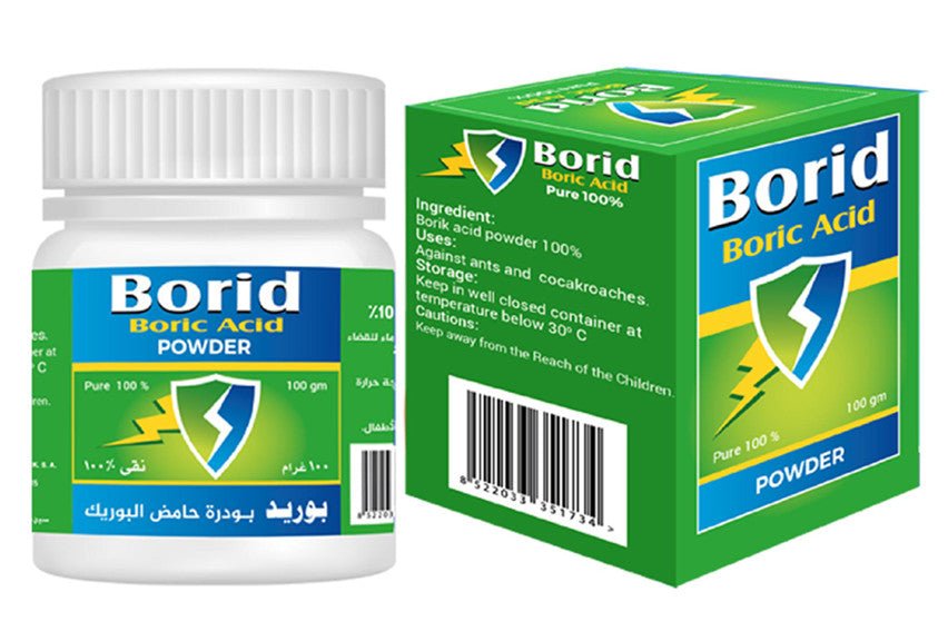 عناية الخليج بوريد (حامض البوريك) بودرة 100 جم