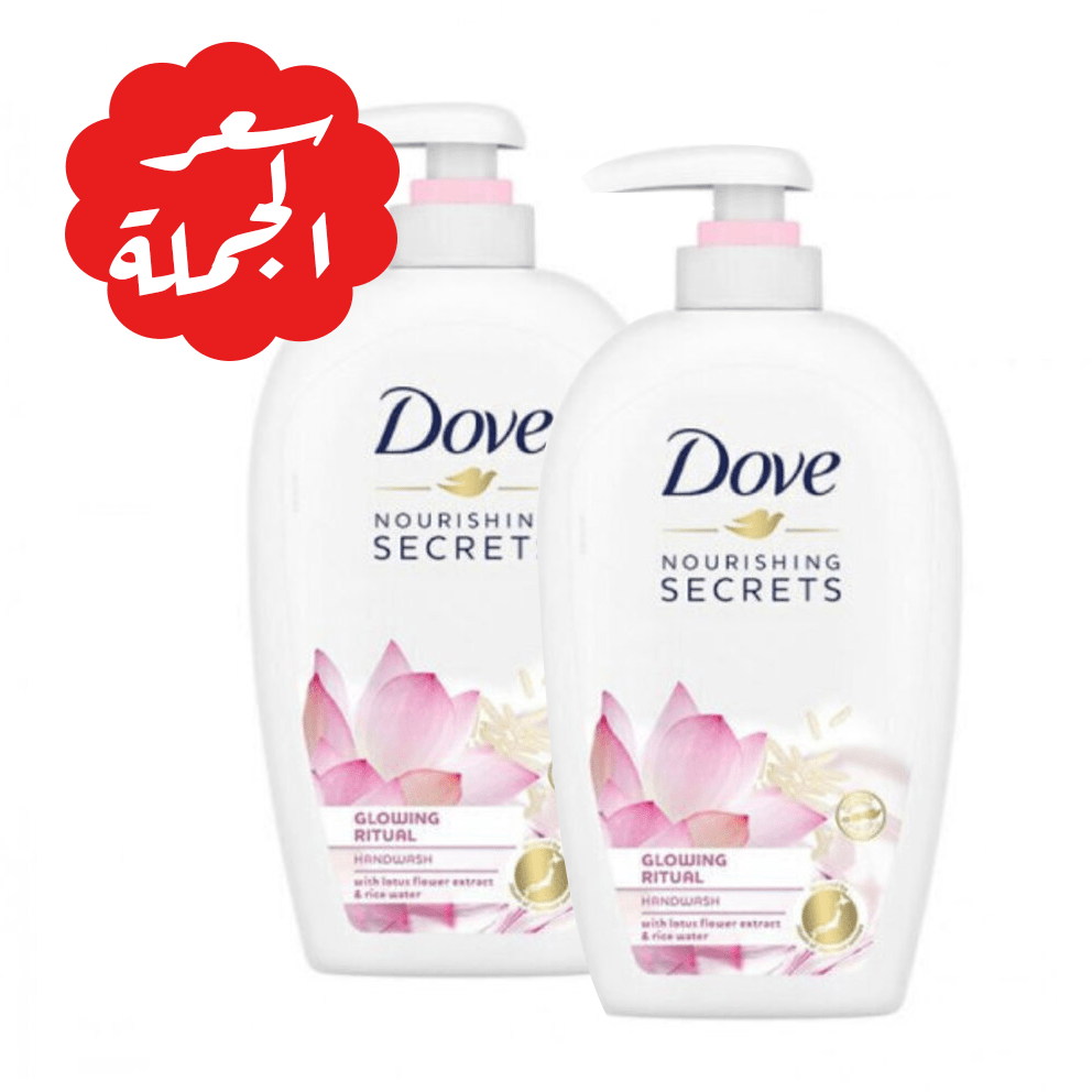 عرض دوف سائل يدين زهرة اللوتس وماء الأرز 500 مل ×2 – Sidalih.com || صيدلية.كوم