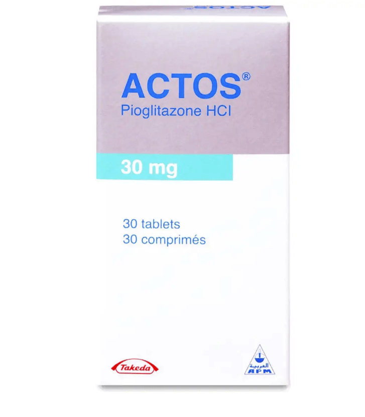 Actos 30 mg Tablet 30pcs – Sidalih.com || صيدلية.كوم