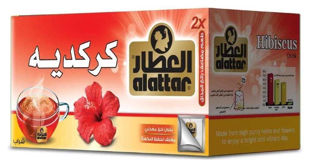 Al Attar Hibiscus Drink 20 sachets – Sidalih.com || صيدلية.كوم