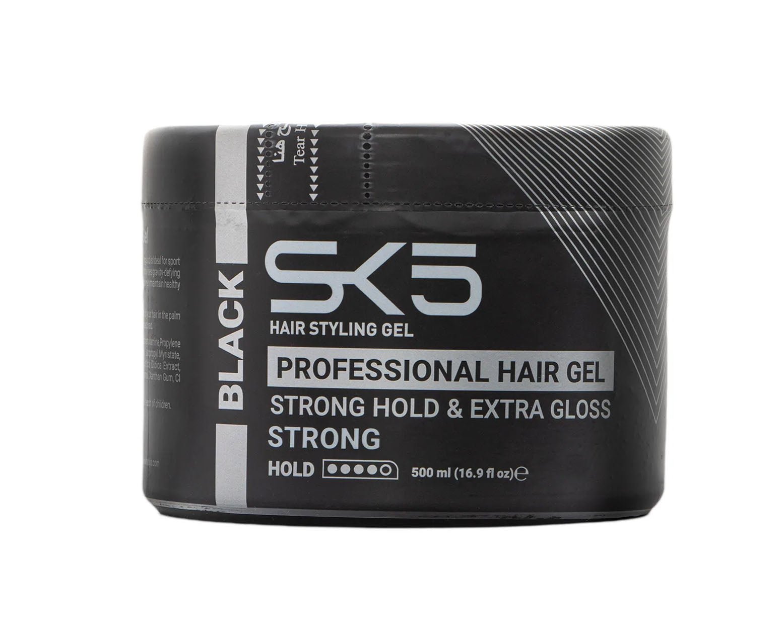 اس كي فايف جل تصفيف الشعر تثبيت قوي اسود 500مل – Sidalih.com || صيدلية.كوم