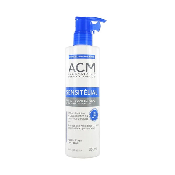 ACM Sensitively Ultra Rich Gel Cleanser 200 ml – Sidalih.com || صيدلية.كوم