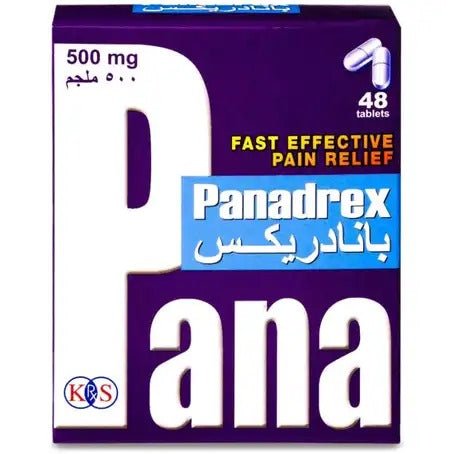 Panadrex 500 mg 48 tablets – Sidalih.com || صيدلية.كوم