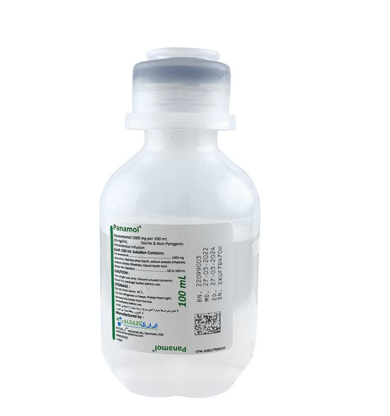 Panamol 100 ml injection (Al-Razi) – Sidalih.com || صيدلية.كوم