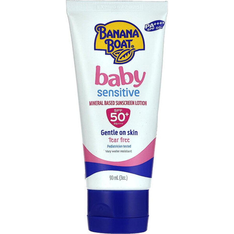 Banana Boat Kids Sunscreen Lotion For Sensitive Skin SPF 50 - 90 Ml – Sidalih.com || صيدلية.كوم