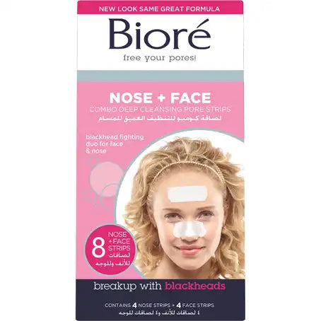 Biore Blaster nose and face cleanser double pack