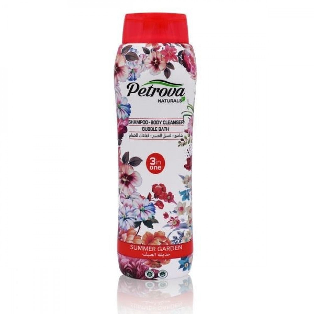 Petrova body shampoo 3 in 1 summer garden 800 ml