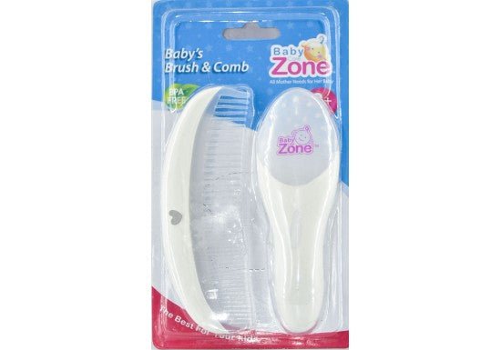 Baby Zone Baby Hair Brush and Comb – Sidalih.com || صيدلية.كوم