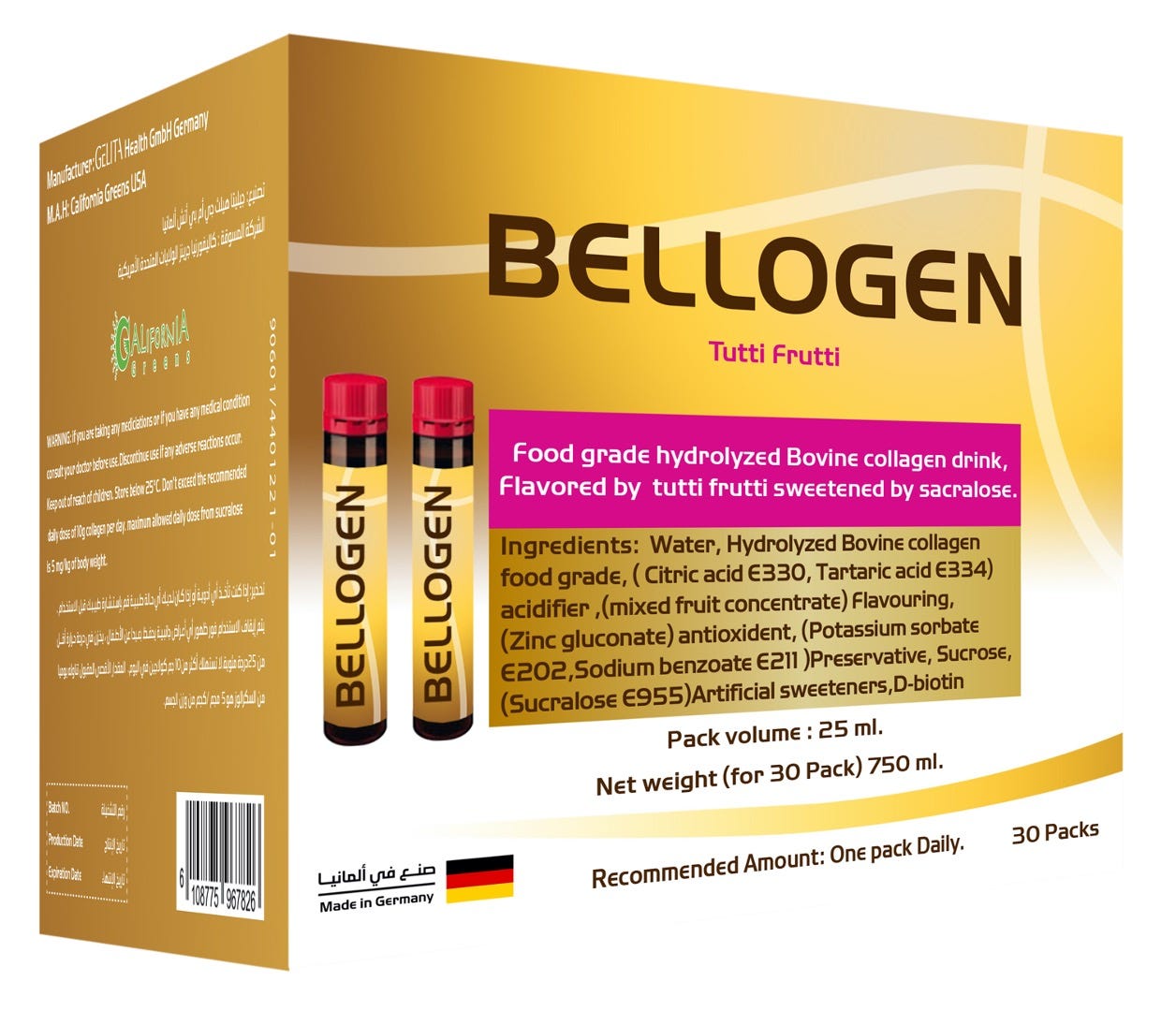 Belogen 30 vials * 25 ml