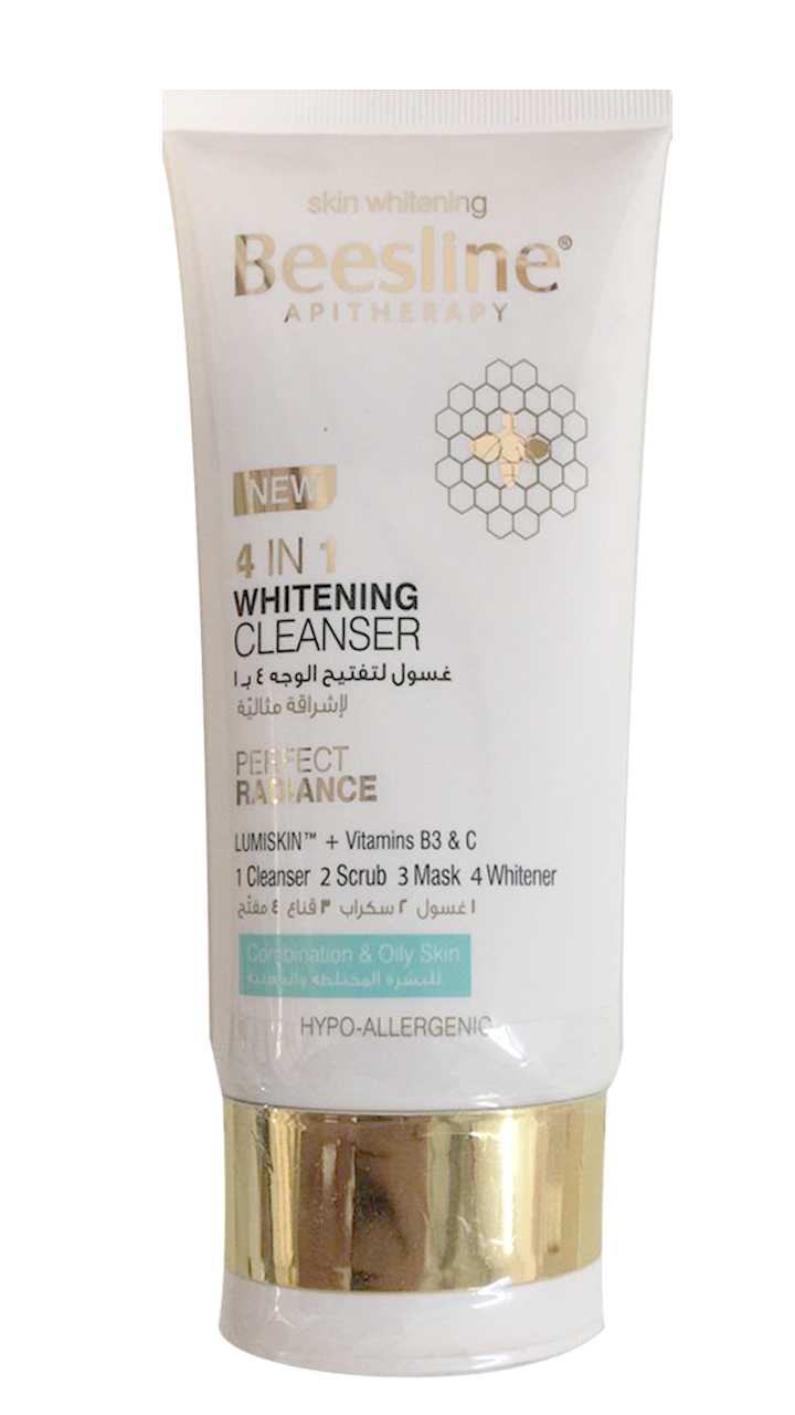 بيزلين غسول مبيض للوجه 4 في 1 للبشرة المختلطة والجافة 150 مل – Sidalih.com || صيدلية.كوم