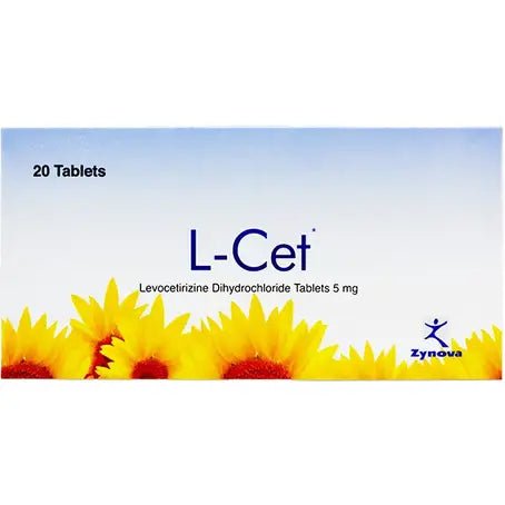 L-Cet 5 mg 20 tablets – Sidalih.com || صيدلية.كوم