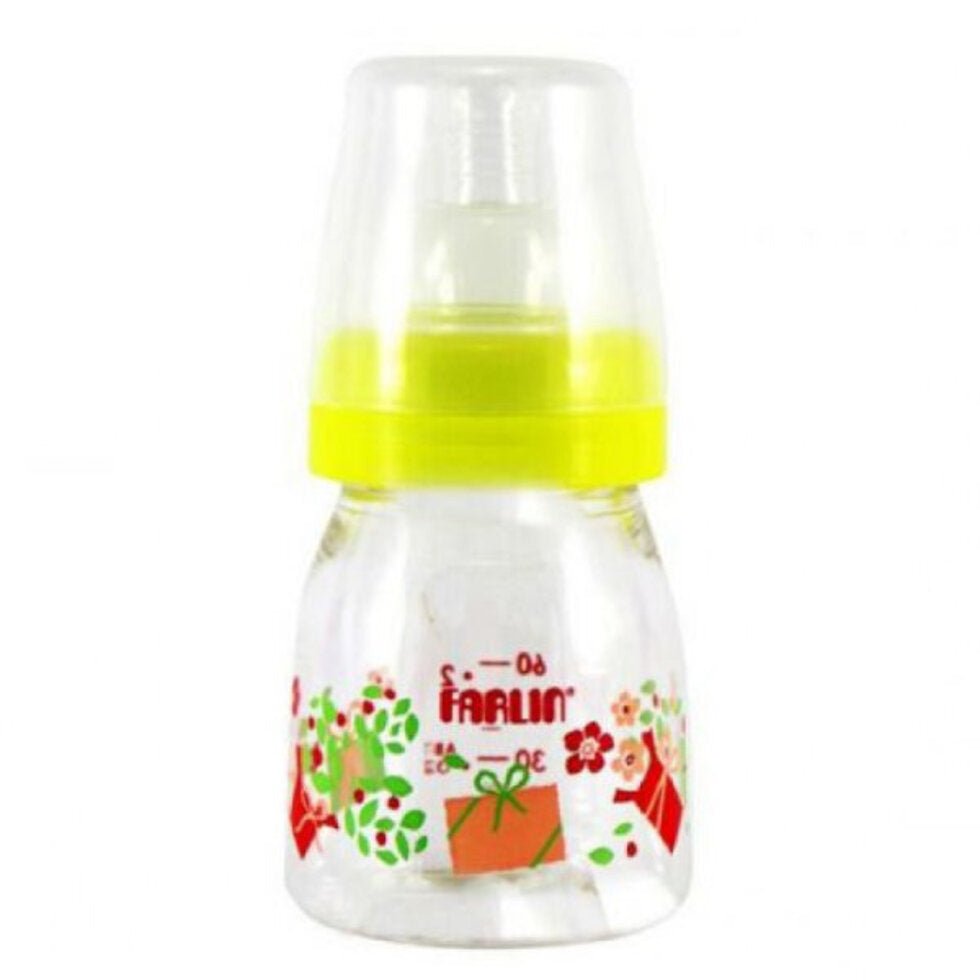 Farlin baby plastic feeding bottle 60 ml – Sidalih.com || صيدلية.كوم