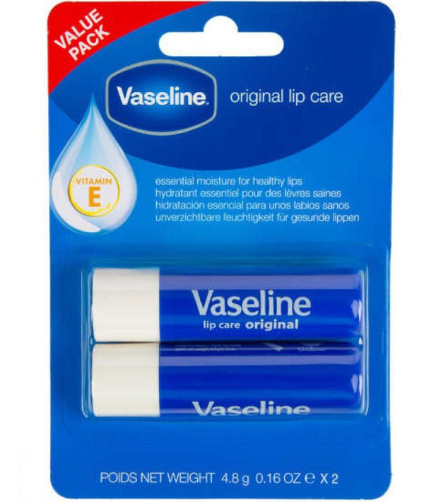 فازلين مرطب الشفاه الاصلي - 4.8 جم × 2 – Sidalih.com || صيدلية.كوم