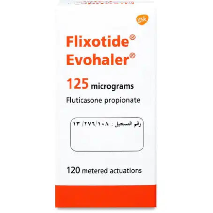 Flixotide 125 mcg Evohaler 120 puffs – Sidalih.com || صيدلية.كوم