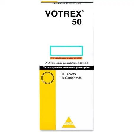 Votrex 50 mg 20 Tablets – Sidalih.com || صيدلية.كوم